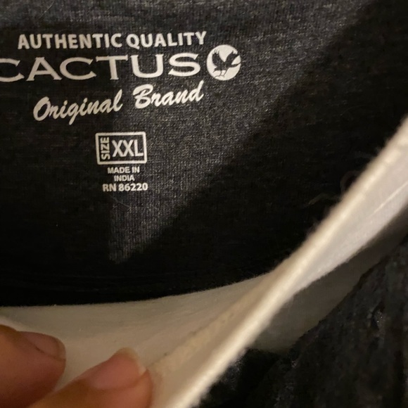Cactus | Shirts | Mens Cactus Brand Xxl Tshirt | Poshmark